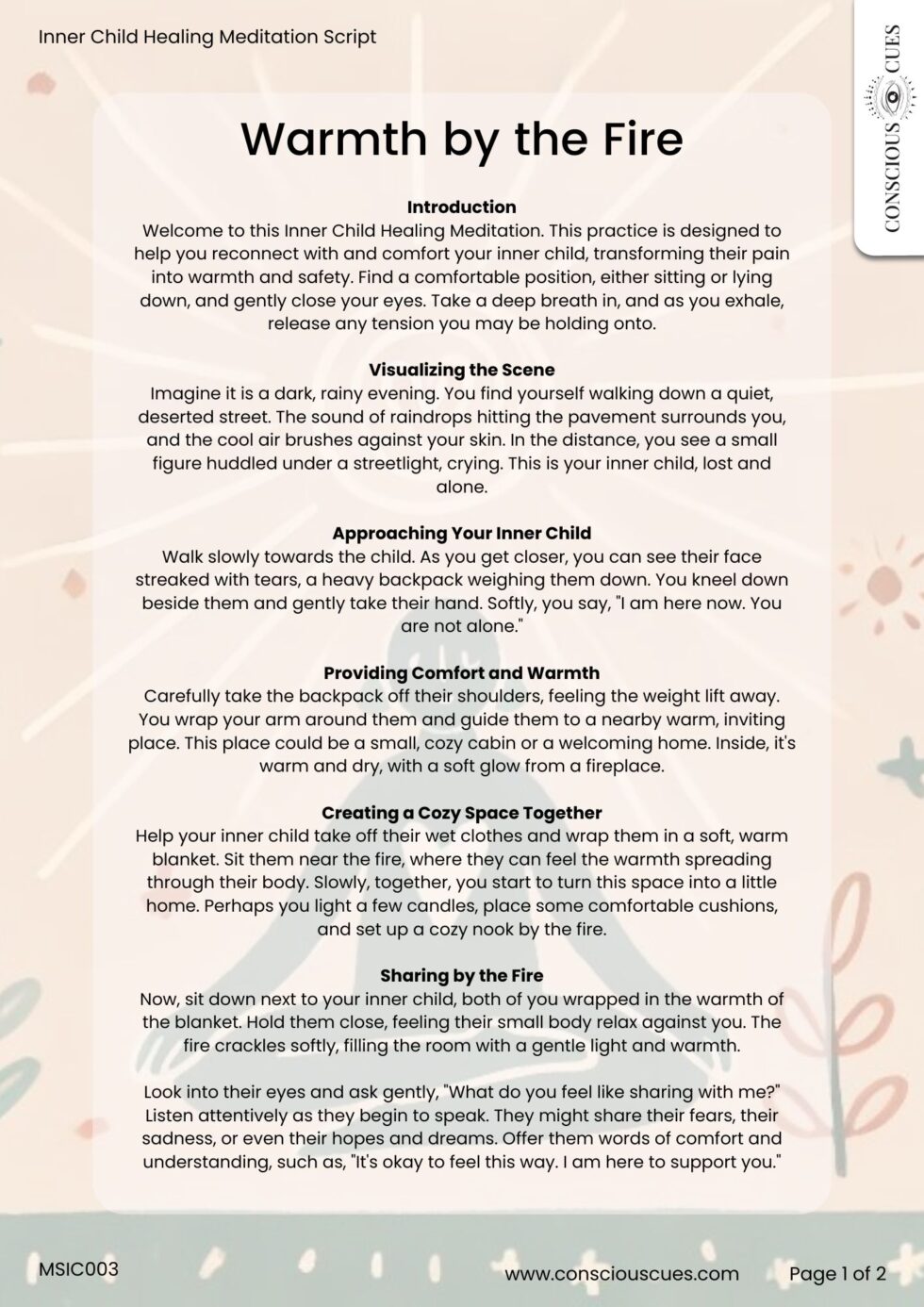 Free Meditation Scripts PDF | 50+ Downloadable Scripts